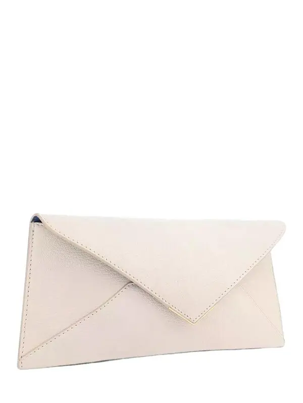 Tyler Ellis 28 Lee Lineage Leather Clutch Bag - Neutrals