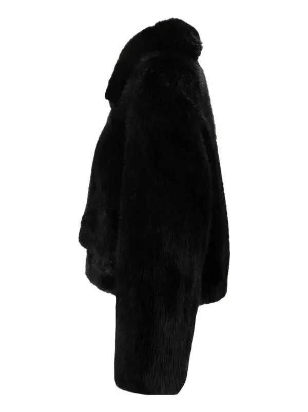 BULLY Faux-fur Jacket - Black