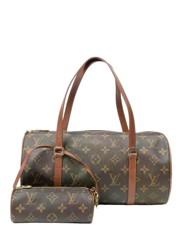LOUIS VUITTON 2000s 30 Papillon Monogram Tote Bag - Mocha