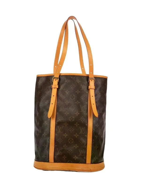 LOUIS VUITTON Gm Monogram Bucket Shoulder Bag - Brown