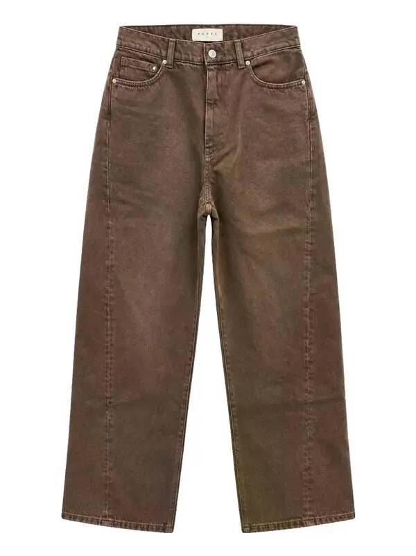 PAURA Fear Oversized Jeans - Brown