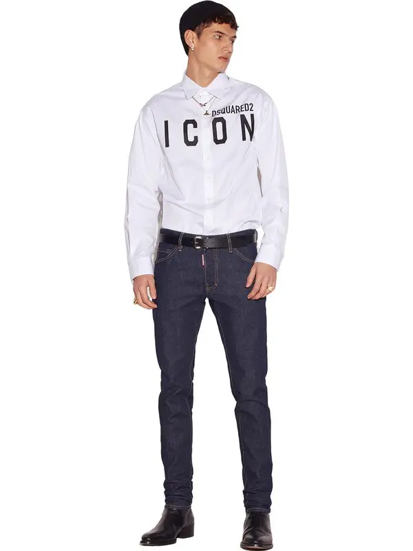 Dsquared2 Dark Wash Cool Guy Jeans - Blue