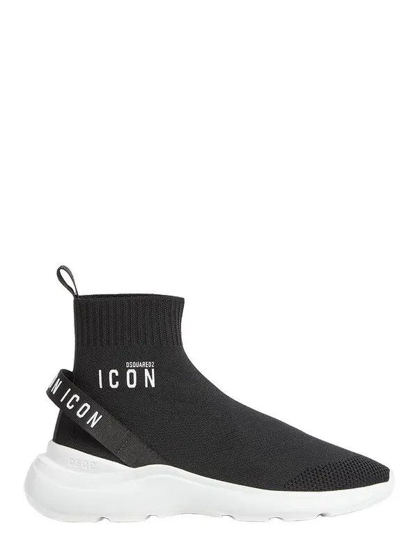 Dsquared2 Icon Fly Sneakers - Black