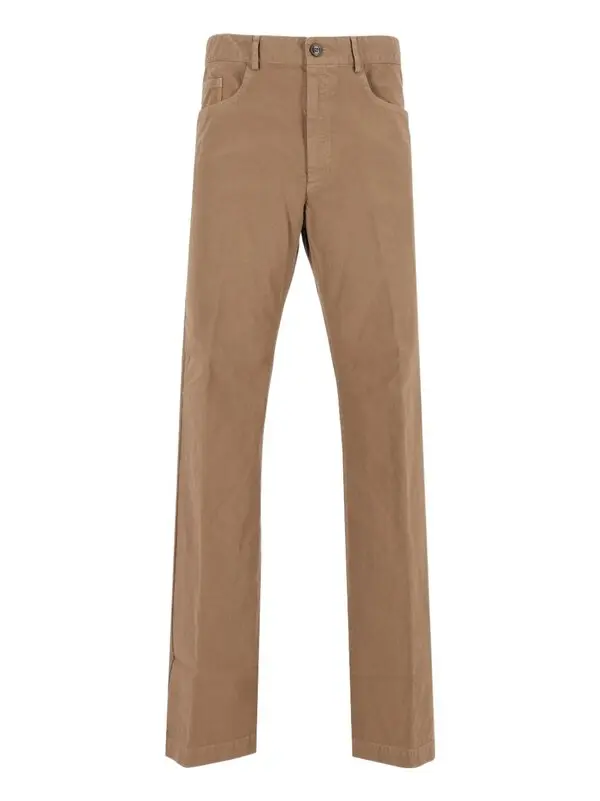Dries Van Noten Peyter Straight-leg Pants - Khaki