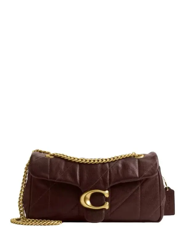 COACH Tabby 26 Quilted Shoulder Bag - Brass/maple