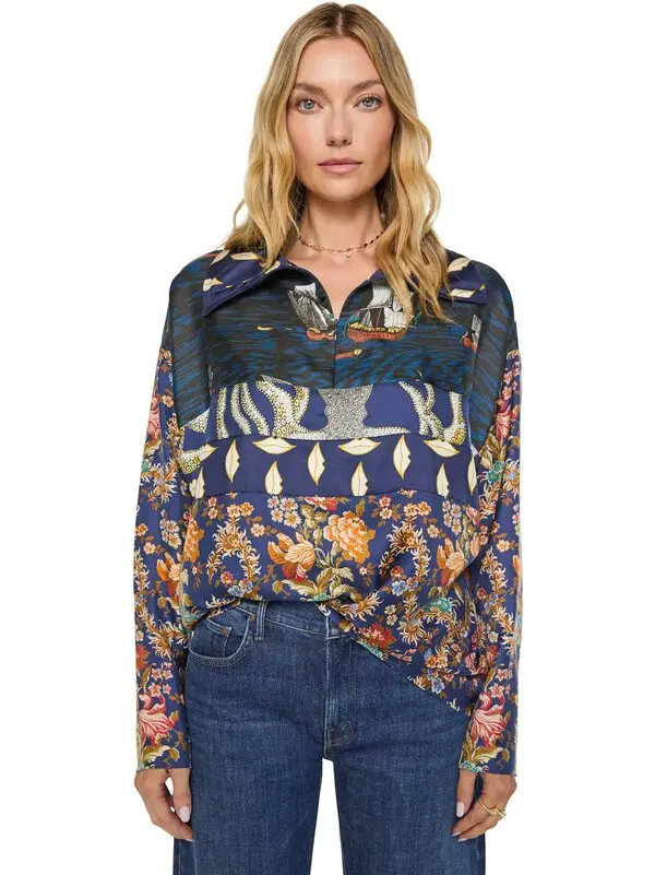 La Prestic Ouiston Sweater Zippe Shirt Caravelle - Multi