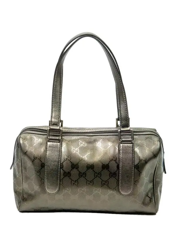 Gucci Small Guccissima Boston Shoulder Bag - Gold