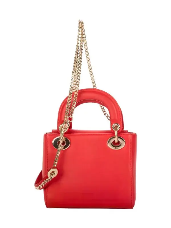 Dior Niki Phalle Mini Lady Cross Body Bag - Scarlet