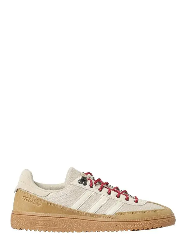 ADIDAS ORIGINALS Handball Spezial Sneakers In Leather And Suede With 3-stripes - White