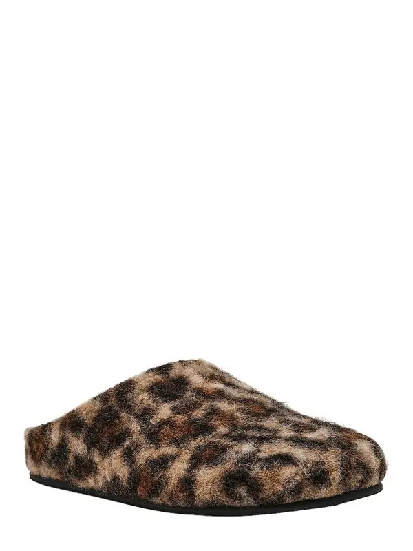 Steve Madden Fond Faux Fur Mules - Leopard