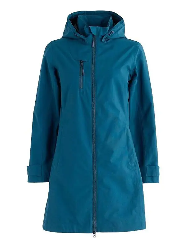 SEASALT CORNWALL Petite Coverack Waterproof Coat - Raincloud