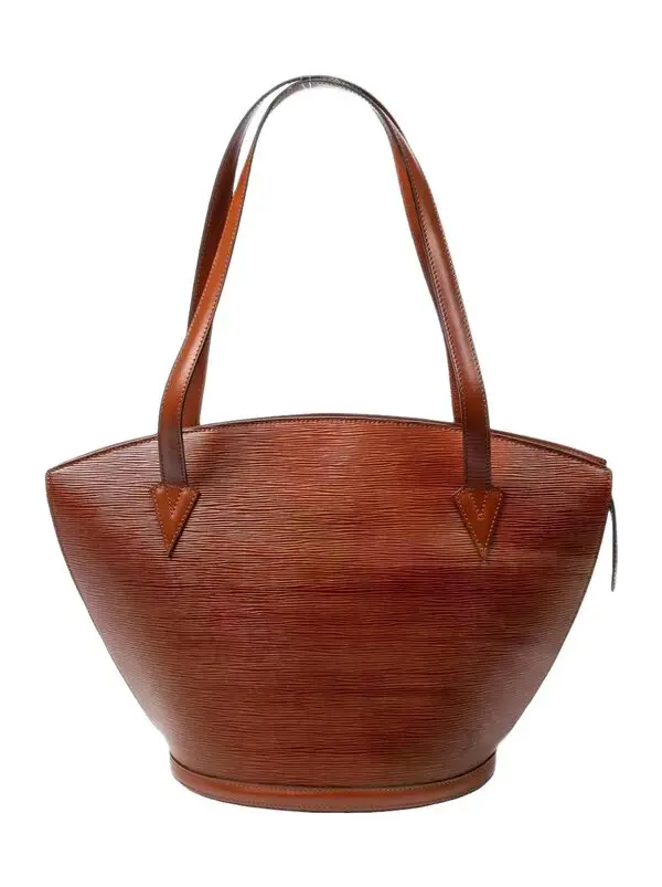 LOUIS VUITTON 1994 Gm St-jacques Shopping Epi Leather Tote Bag - Brown