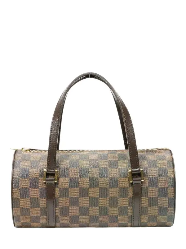 LOUIS VUITTON Damier Ebene Papillon 26t Tote Bag - Brown