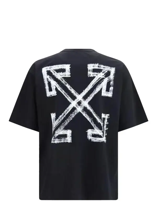 Off-White Motion Arrow Skate T-shirt - Black