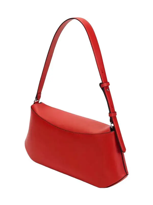 Karl Lagerfeld K/signature Elongated Shoulder Bag - Red