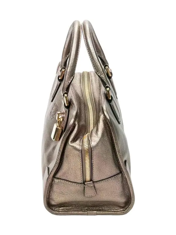 Loewe Amazona 28 Grained Calf Leather Shoulder Bag - Brown