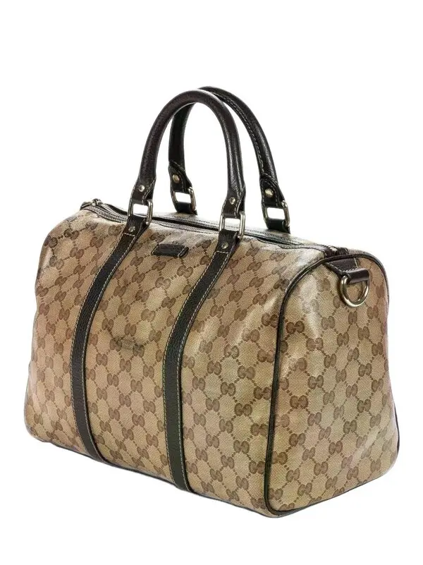 Gucci Crystal Boston Duffle Bag - Neutrals