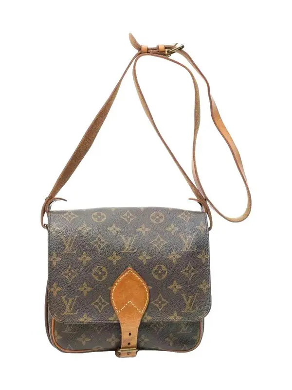 LOUIS VUITTON Mm Cartouchiere Monogram Crossbody Bag - Monogram