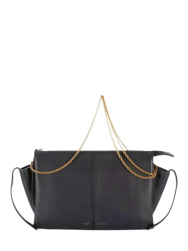Celine Tri-fold Tote Bag - Black