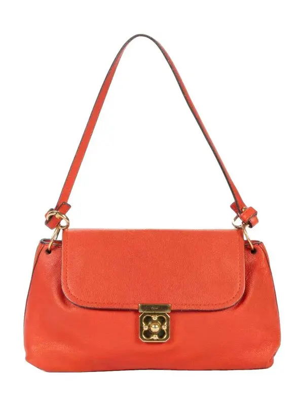 Chloé Mini Elsie Shoulder Bag - Red