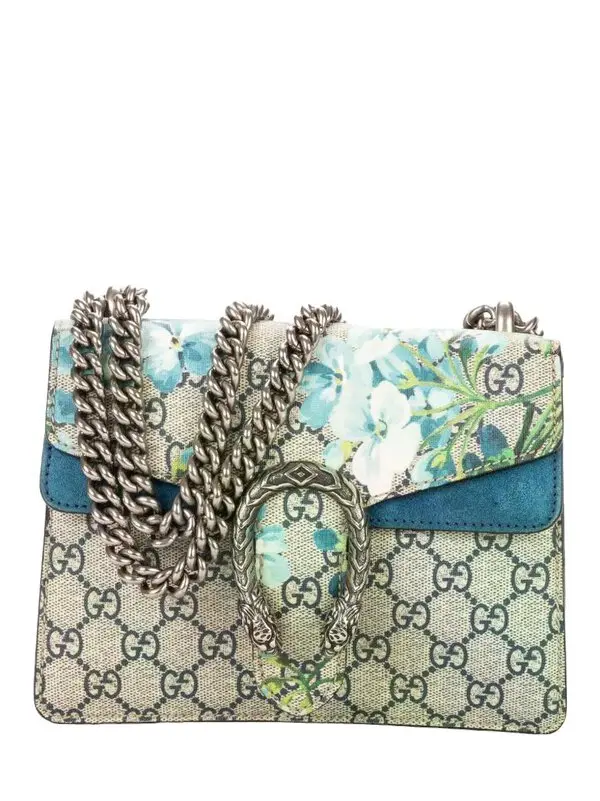 Gucci Mini Floral Dionysus Shoulder Bag - Neutrals