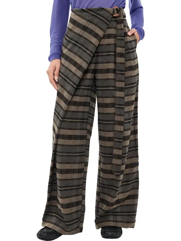 MUSE ASSEMBLY Elena Trousers - Check
