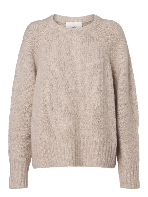 Arch4 Candice Cashmere And Silk Sweater - Grey