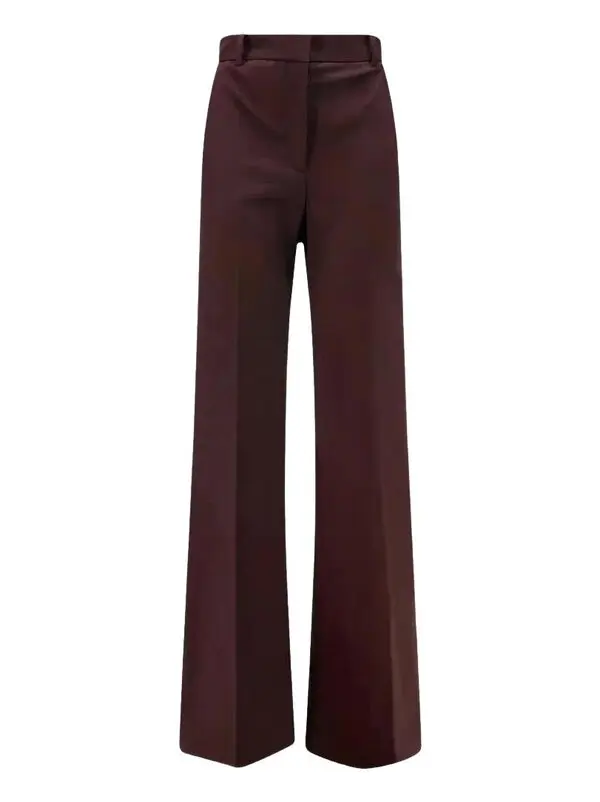 JOSEPH Pressed-crease Trousers - Brown