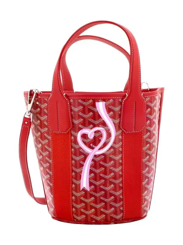 Goyard Belharra Printed Coated Canvas Pm Tote Bag - Multicolour