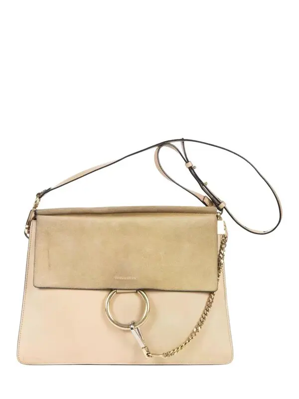 Chloé Faye Shoulder Bag - Neutrals