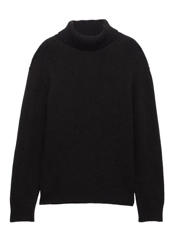 Prada Cashmere Turtleneck Sweater - Grey