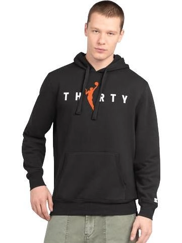 STARTER Golden State Valkyries 30th Anniversary Pitcher Pullover Hoodie - Black