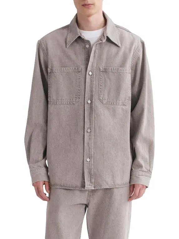 AGOLDE Craven Button Up Shirt - Digital