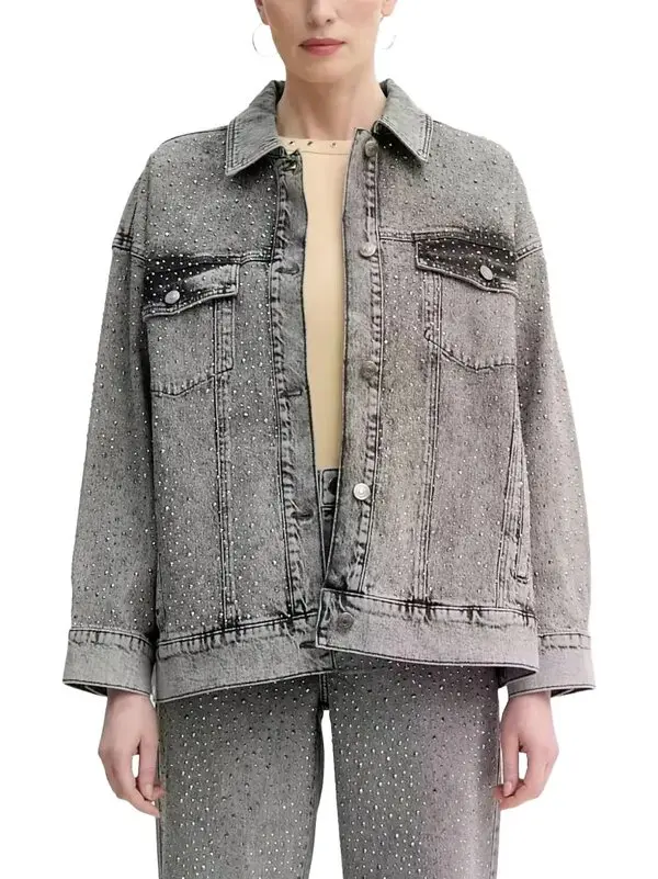 GESTUZ Gzdrew Eyelet Ribbed Top - Neutrals