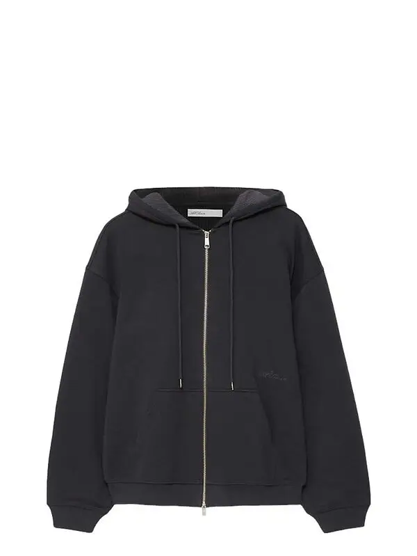 ALLSAINTS Brax Zip-up Relaxed-fit Cotton Hoody - Rust Orange