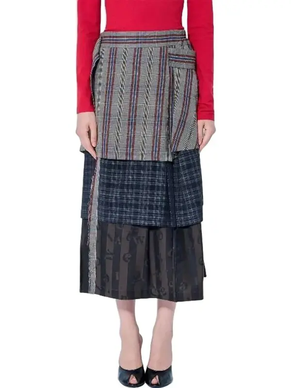 VIVIENNE WESTWOOD Long Meghan Kilt - Multi