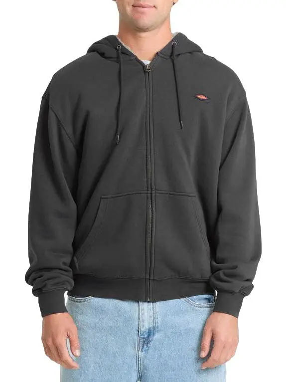 Quiksilver Saltwater Fleece Lined Zip Hoodie - Phantom