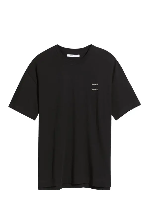 Samsøe Samsøe Joel Crewneck T-shirt - Black Basic
