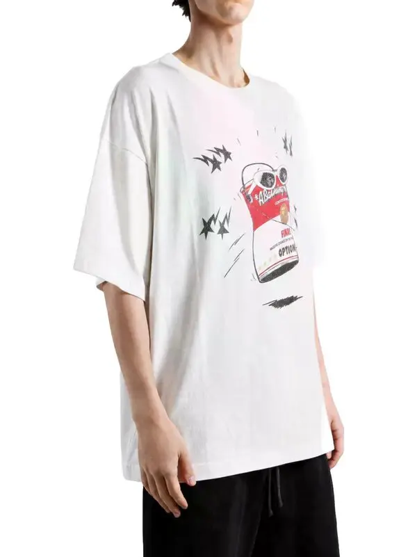 SAINT MXXXXXX Graphic-print T-shirt - White