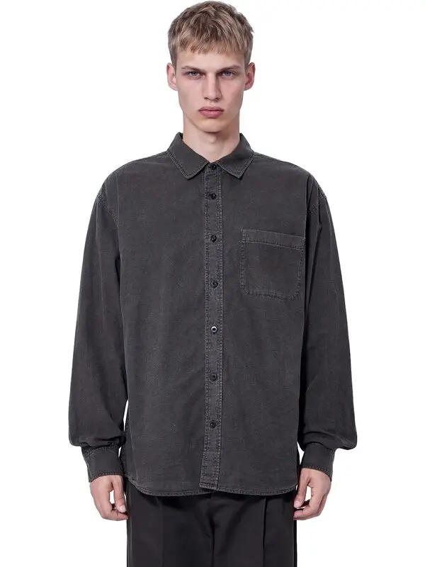 THE ROW Sadel Shirt - Grey