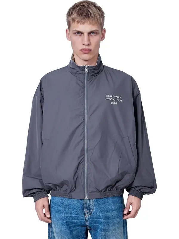 Acne Studios Reversible Zip-up Jacket - Grey