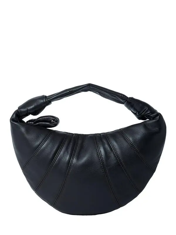 LEMAIRE Mini Fortune Croissant Bag - Brown