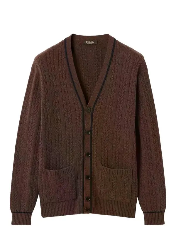 Loro Piana Cypress Cardigan - Brown