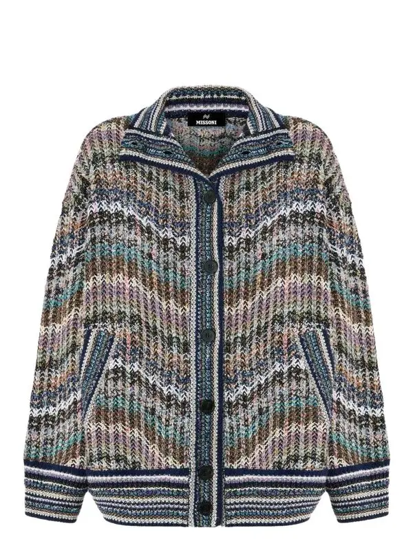 Missoni Zigzag-pattern Cardigan - Multi