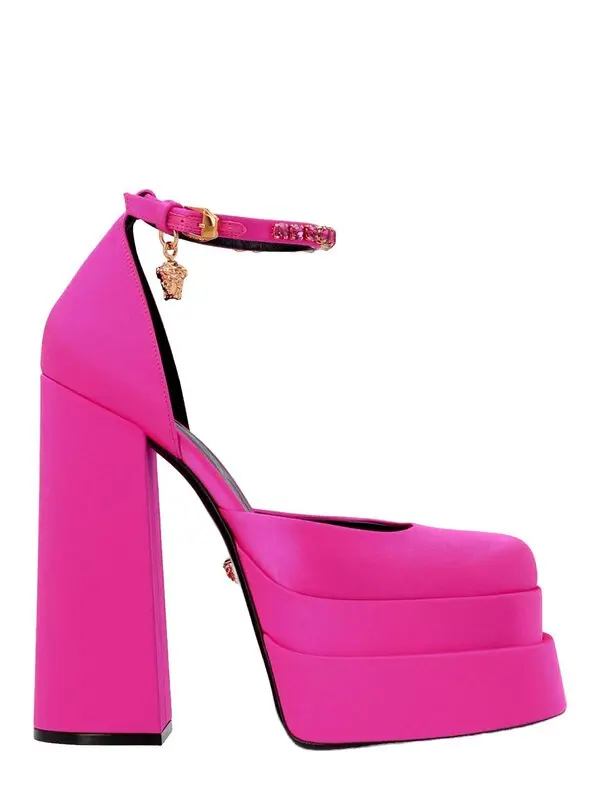 Versace Medusa Aevitas' Pumps - Fuchsia