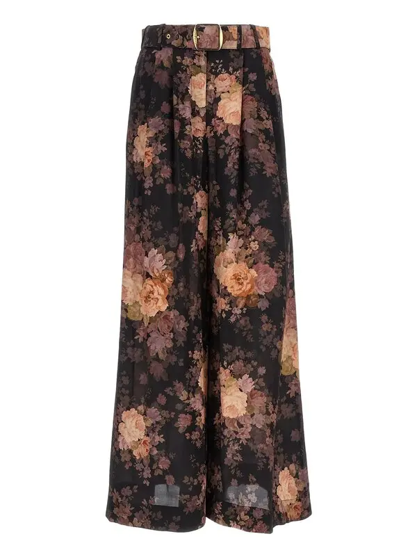 Zimmermann Illustration Tuck' Pants - Multi