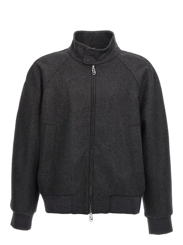 Fendi Cashmere Jacket - Gray