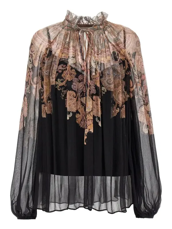 Zimmermann Illustration Billow' Blouse - Multi