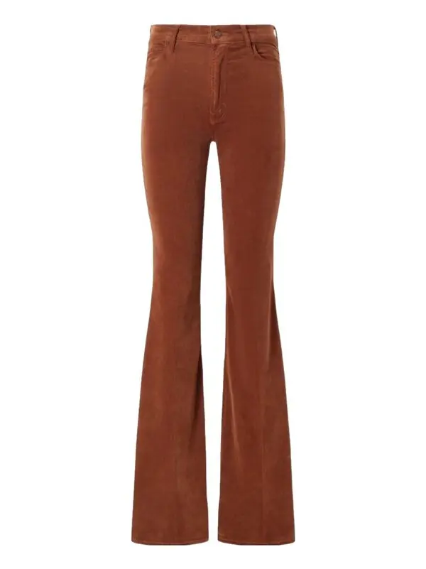 MOTHER Flared Jeans - Red