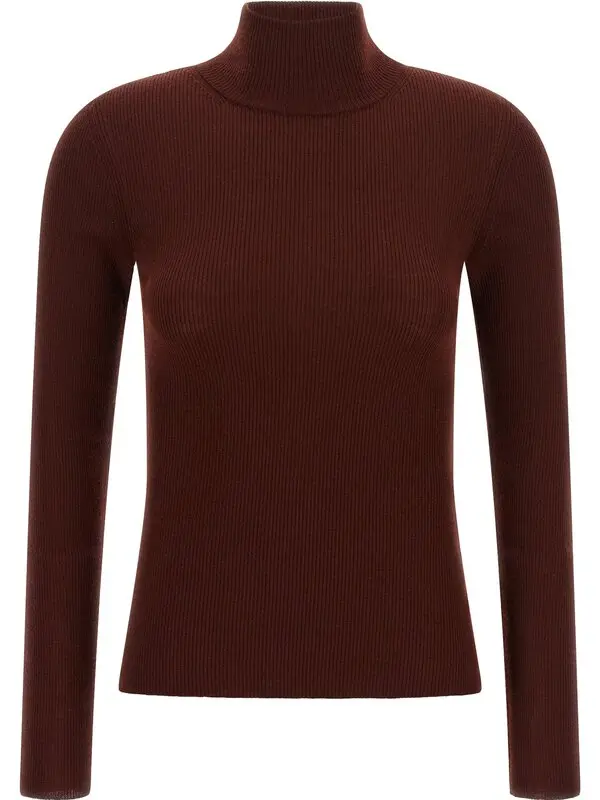 Max Mara Cavallo' Turtleneck Sweater - Multicolor